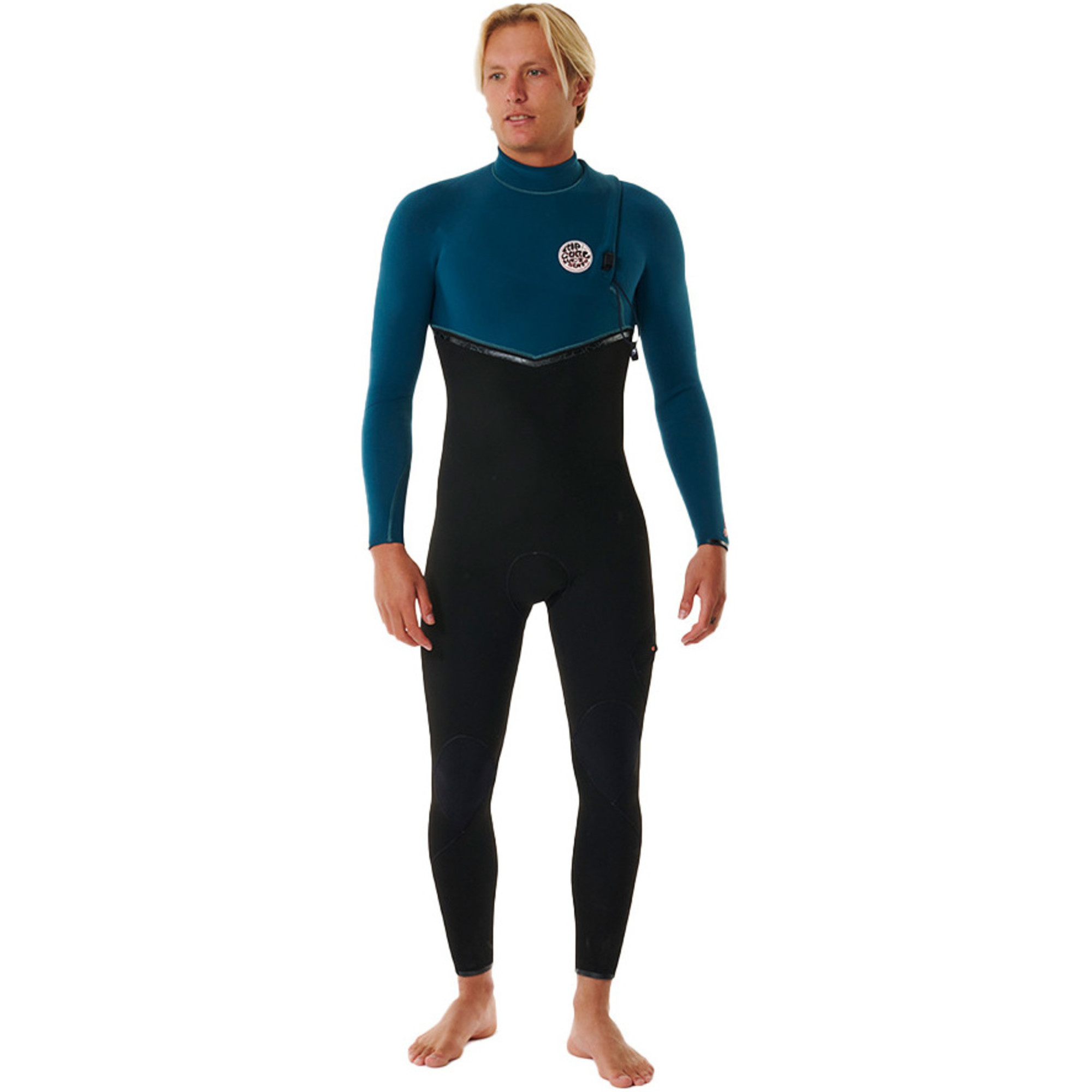 2024 Rip Curl Mens E-Bomb 4/3mm Zip Free Wetsuit 14TMFS - Blue Green - Wetsuits | Wetsuit Outlet